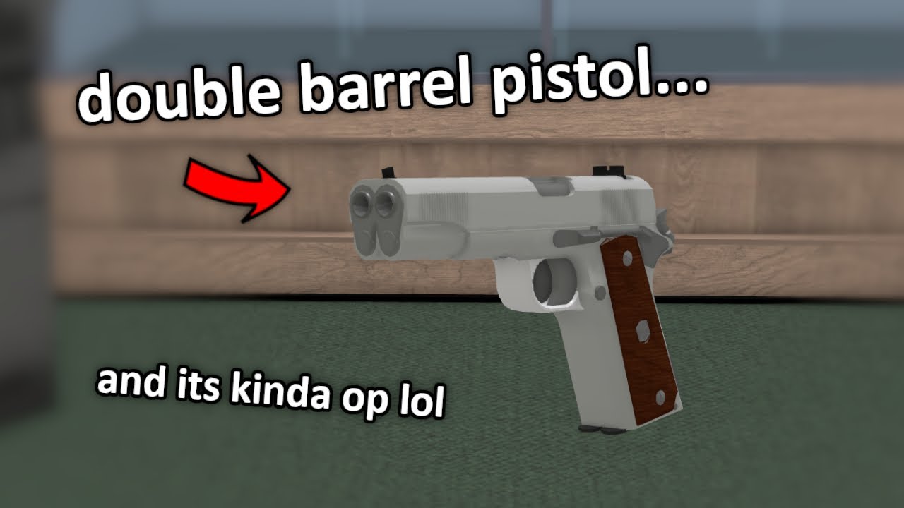 phantom forces added a double barrel pistol... - YouTube