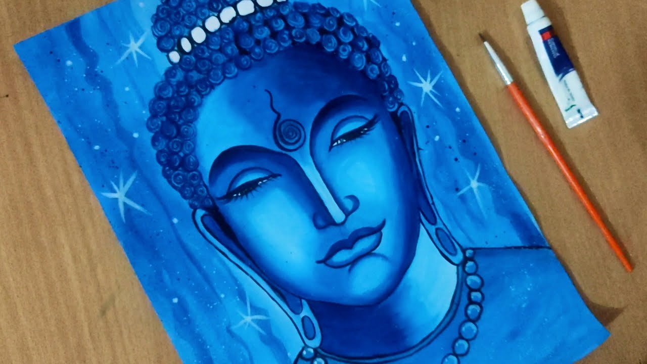 How to Draw Lord Buddha||Buddha poornima Easy Drawing |Easy Buddha ...