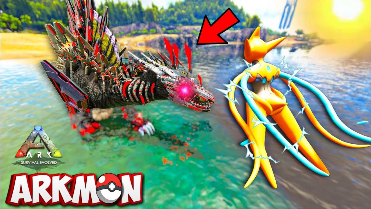 POKEARK : DEOXYS SAVED POKEMON WORLD FROM THIS MONSTER DINOSAUR | ARK ...