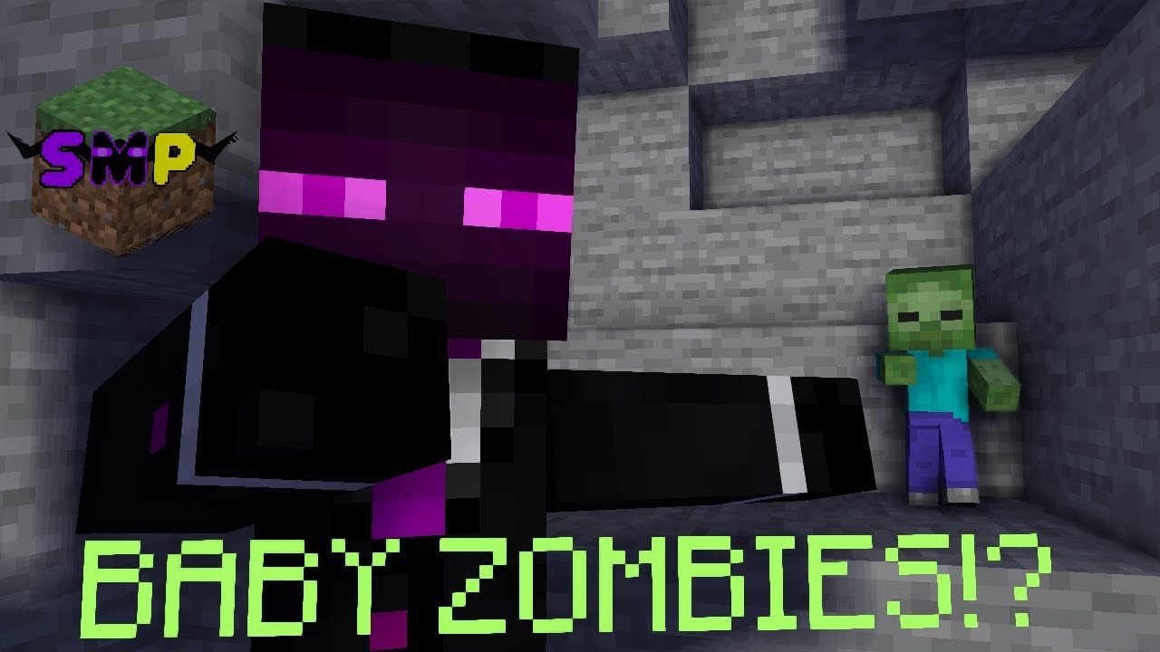 Endy's SMP Episode 1: BABY ZOMBIES!? - YouTube