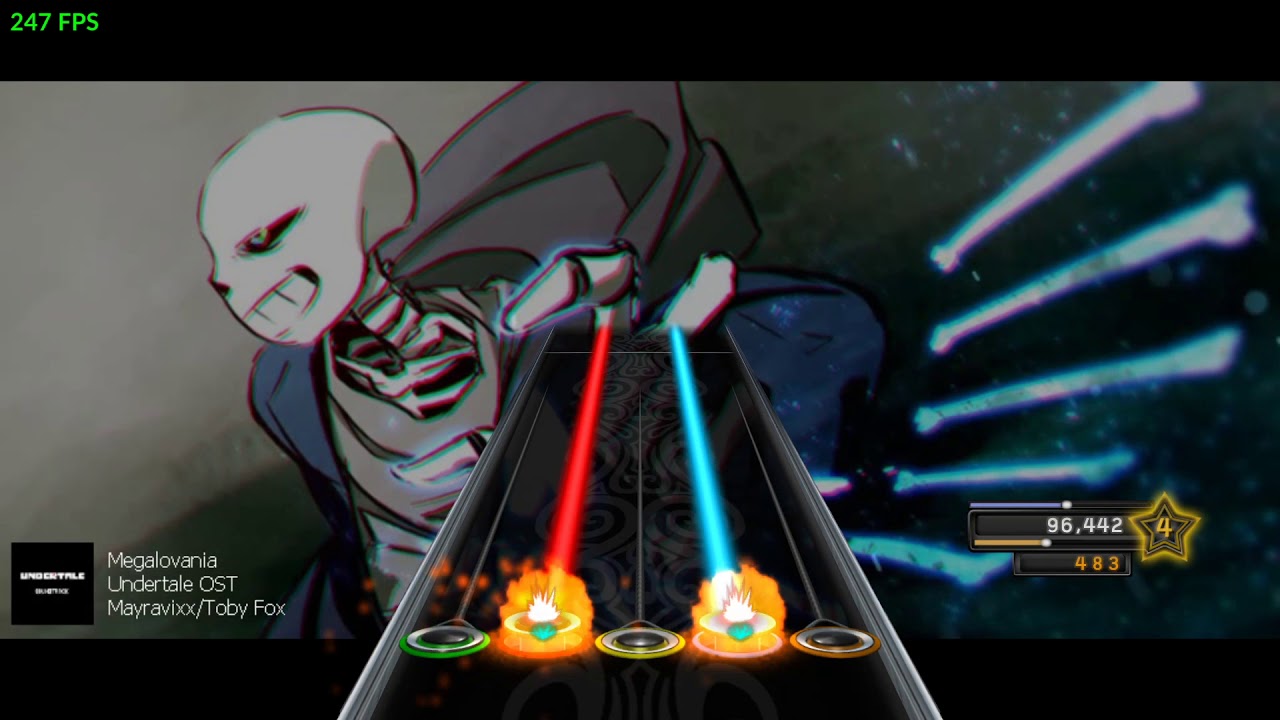 Megalovania (Remix) | Custom Clone Hero Chart - YouTube