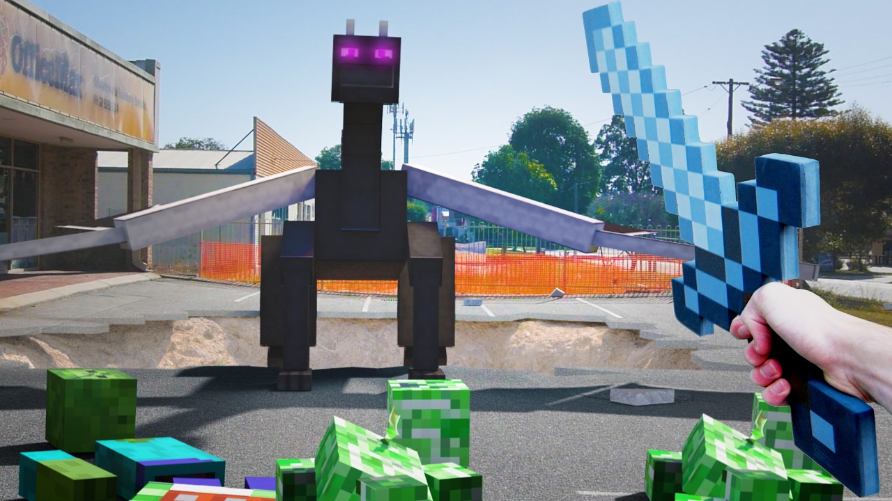 Top 4 Minecraft Animations | Real Life Compilation 2025 - YouTube