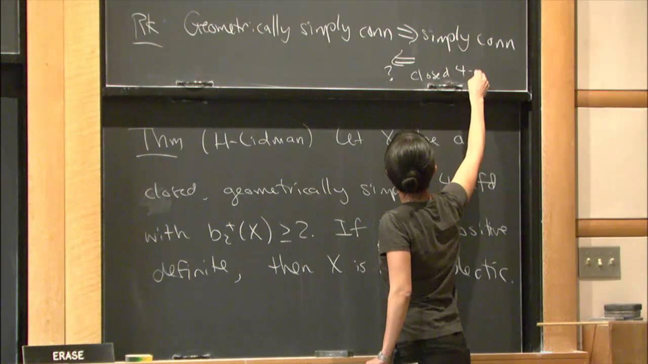 Positive-definite symplectic four-manifolds - Jennifer Hom - YouTube