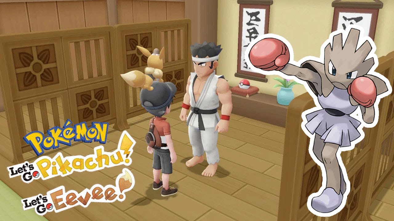 Fighting Dojo- Let's Play Pokemon: Let's Go Pikachu & Eevee - Part 16 ...