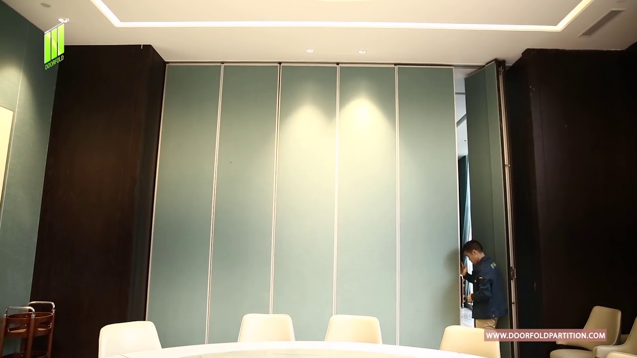 Doorfold One Roller One Panel Operable Wall Panels Sliding Movable ...