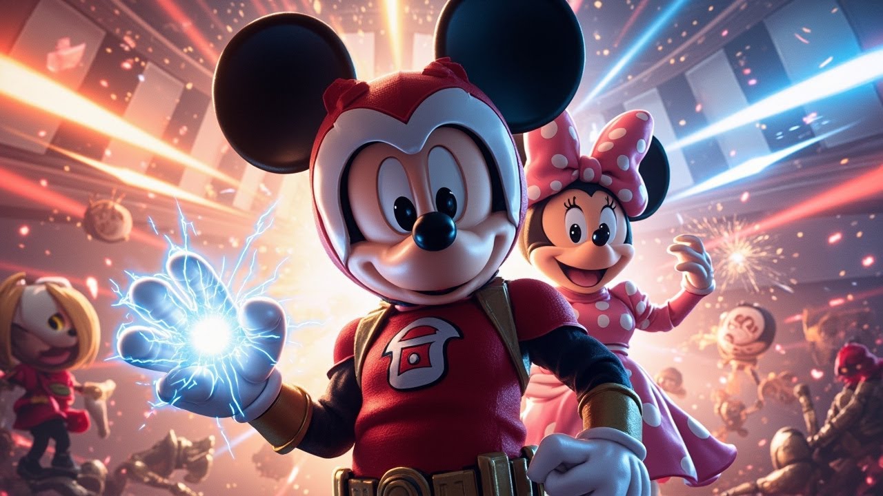 Mickey and Minnie in My Hero Academia Style 💥🎓 | 40-Minute Epic ...