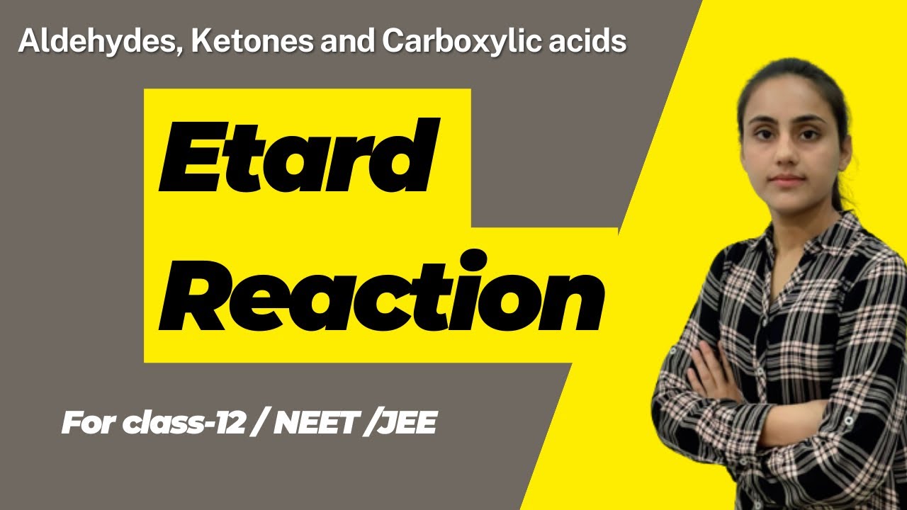 Etard reaction / important name reaction / Etard reaction for class-12 ...
