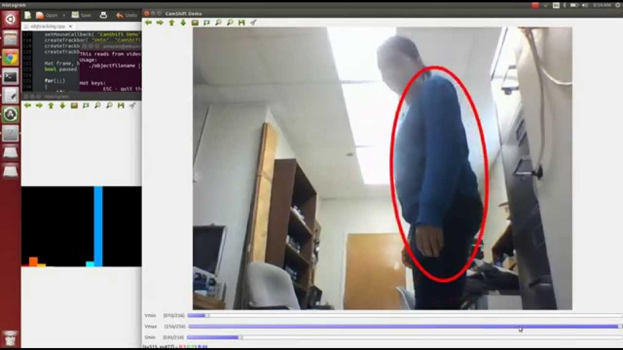 Object Tracking - Camshift Algorithm - YouTube