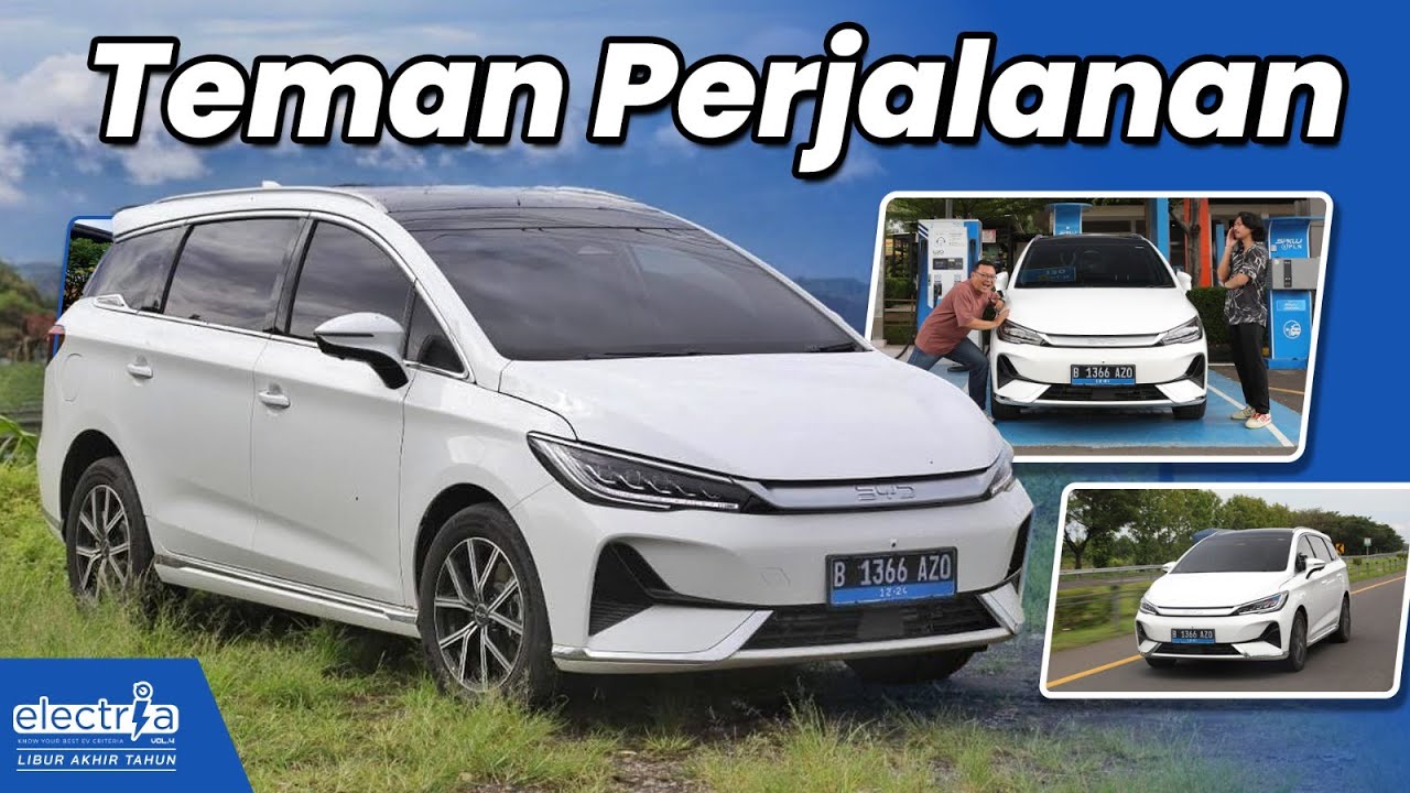 LIBURAN KE MAJALENGKA BARENG BYD M6, SI MOBIL LISTRIK KELUARGA YANG ...