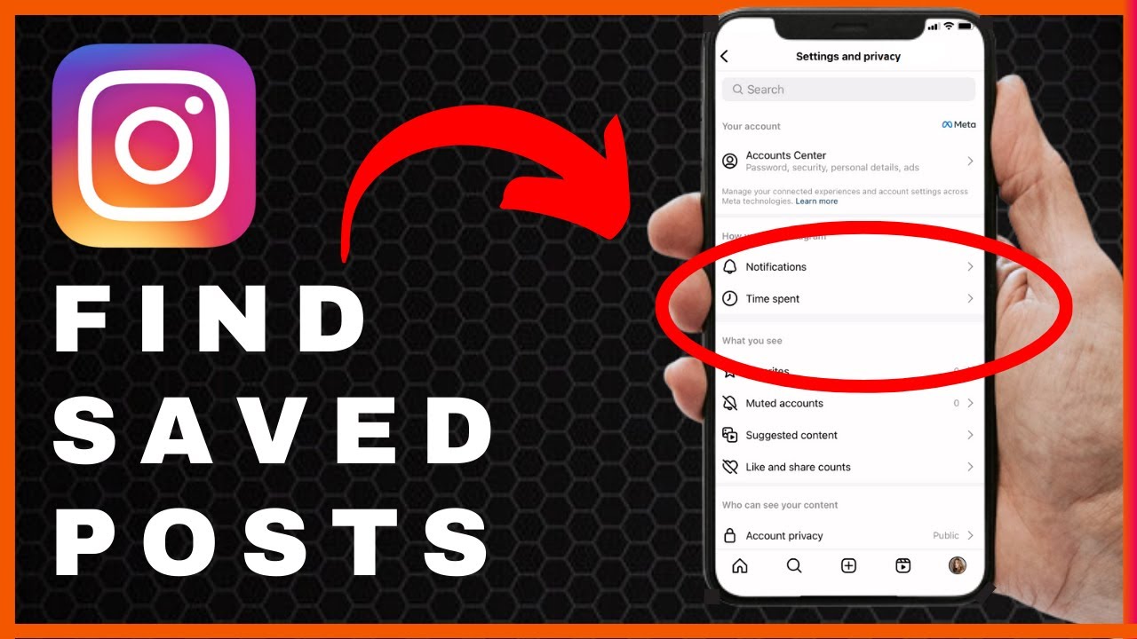 How to Find Saved Posts on Instagram (Simple) - YouTube