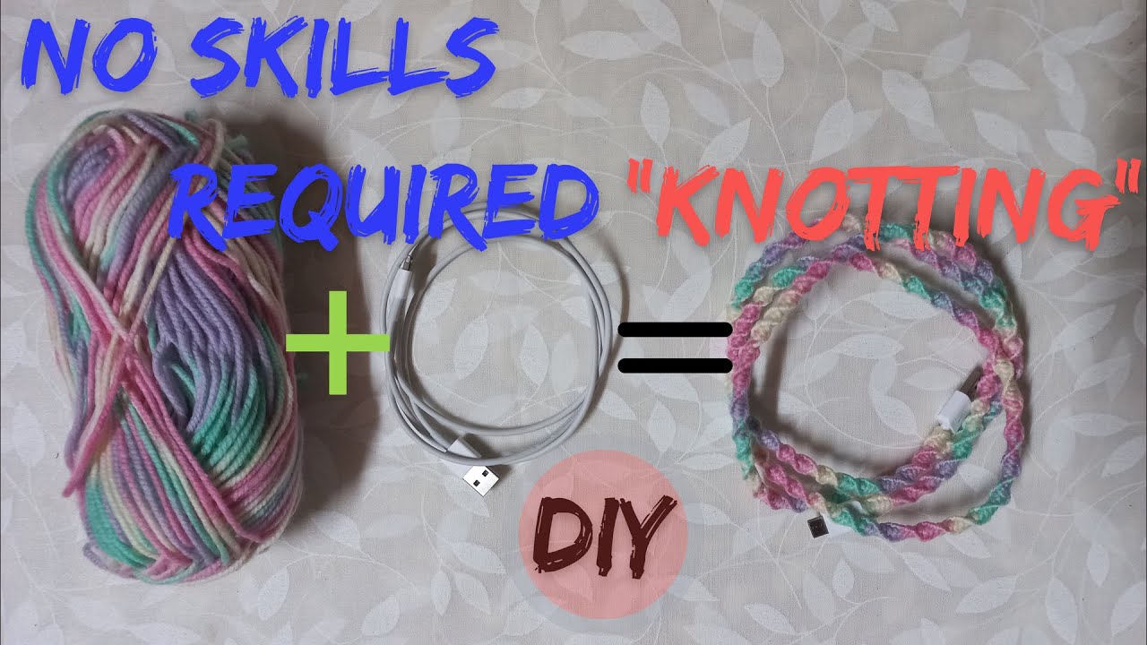 DIY Beautifully Braided cables/earphones - YouTube