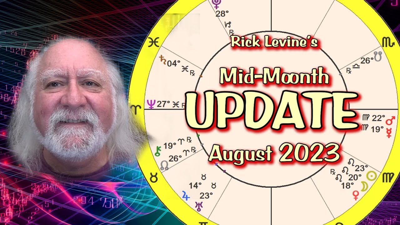 AUGUST 2023: Mid-Month Update by Rick Levine - YouTube
