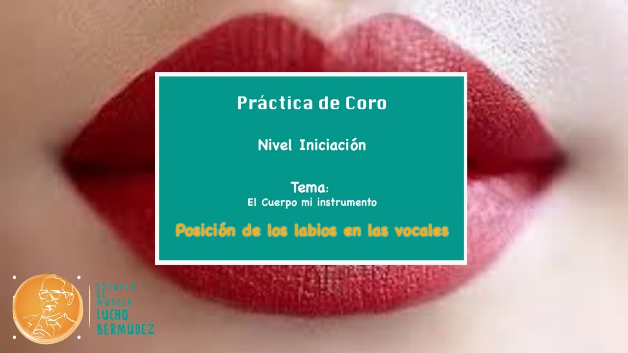 Posición de los labios en las vocales (7)Tutorial de Coro: Mi cuerpo ...