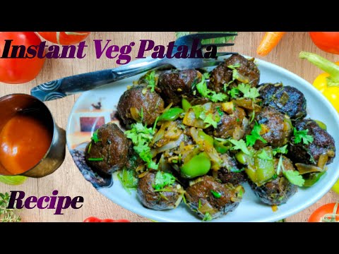 Instant Veg Pataka!!!😋😋😋👌 - YouTube