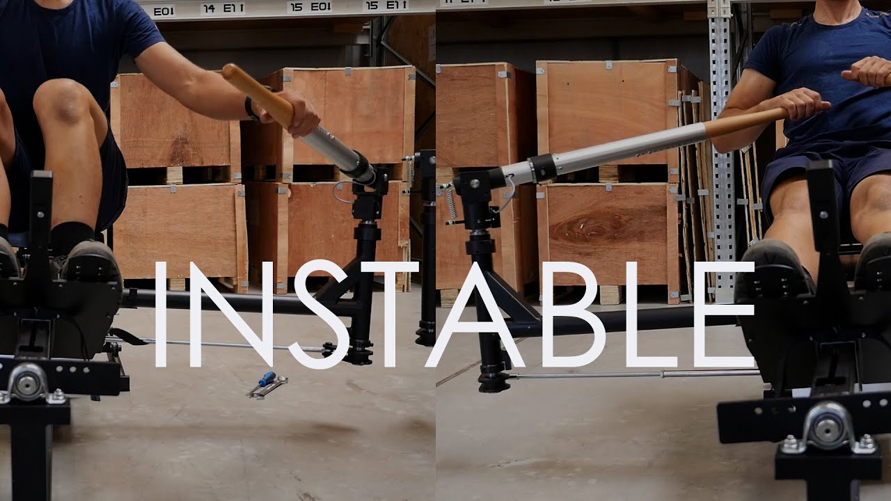 Instability training on the Biorower Pro - how it works on the smart ...