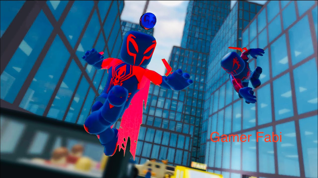 How To Make Spider-Man Comic & ATSV 2099 in Roblox - YouTube