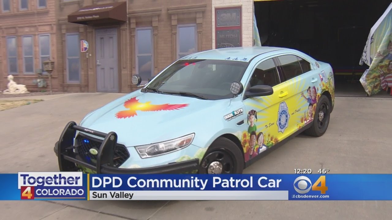 Police Car Designed By 'The Amazing Community' Unveiled - YouTube