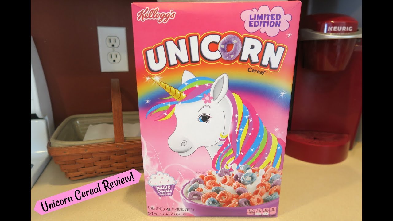 Unicorn Cereal Review! - YouTube