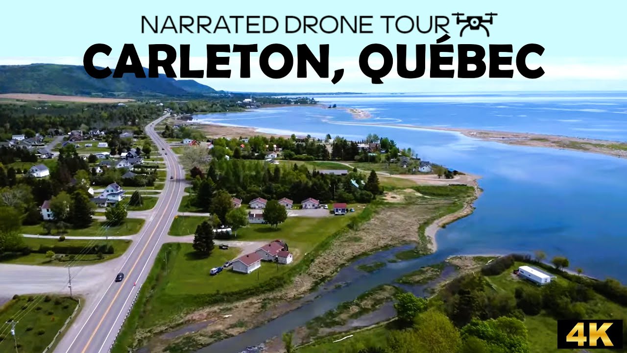 ⚜️ Carleton Québec in Stunning 4K 🎥 | DJI Mini 4 Pro Drone Tour! 🚁 ...