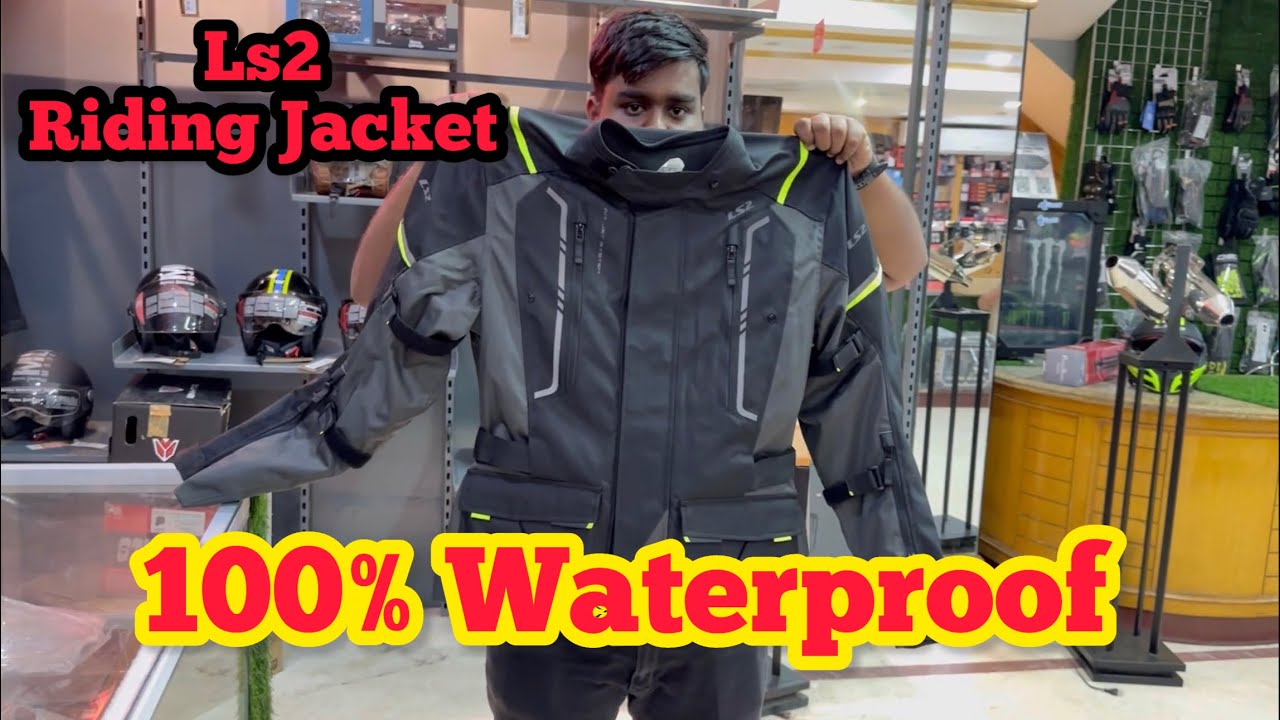 ಈ ಜಾಕೆಟ್ ಬೆಲೆ ಕೇಳಿ ಶಾಕ್ ಅದೇ | LS2 Narvik Riding Jacket | Waterpfoo - YouTube