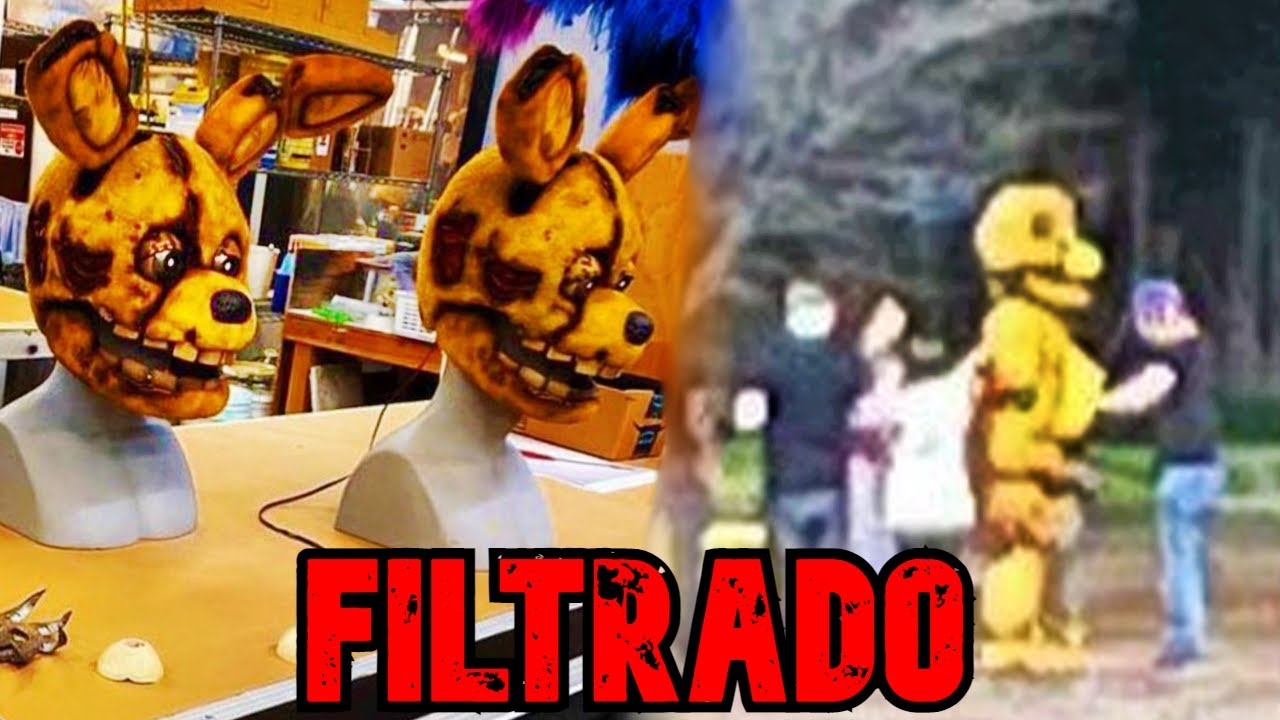 ¡SPRINGTRAP DE LA PELÍCULA DE FNAF FILTRADO! Freddy, nuevos actores ...