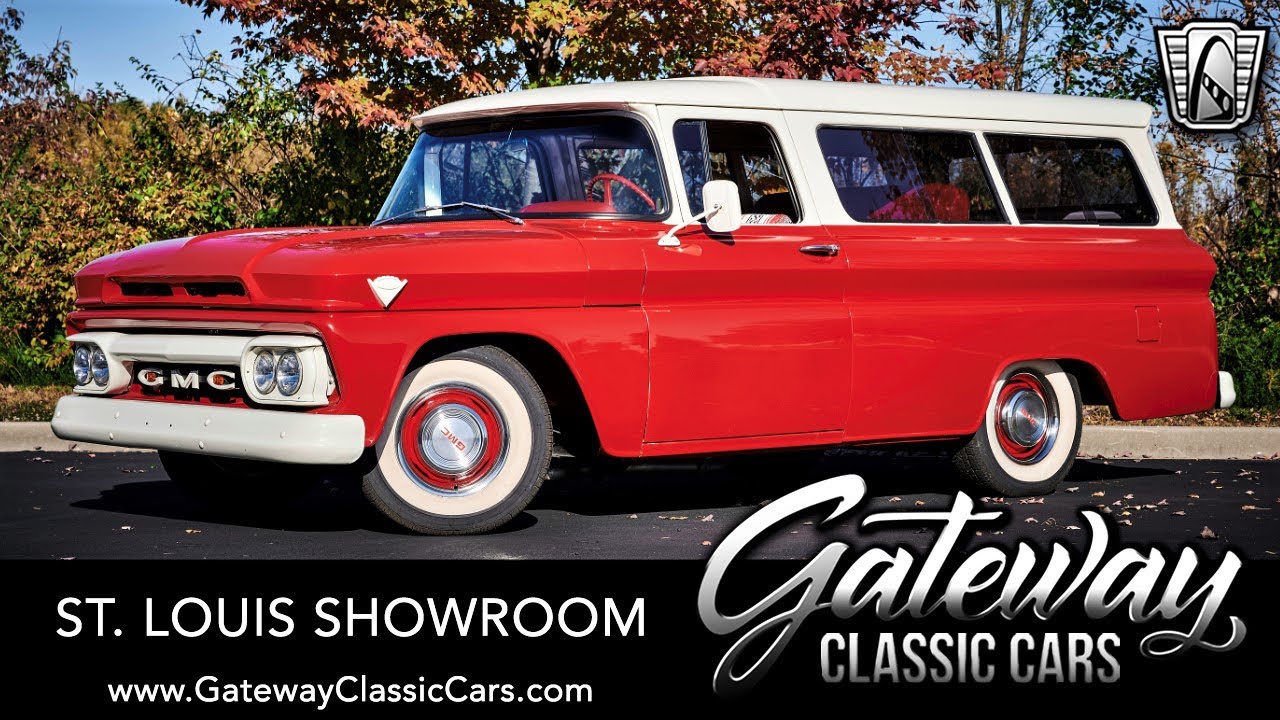 1962 GMC Carryall Suburban Gateway Classic Cars St. Louis #8618 - YouTube