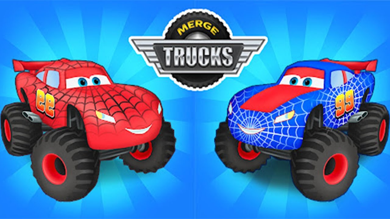Merge Truck: Monster Truck Trend Level Gameplay #1 Android IOS - YouTube