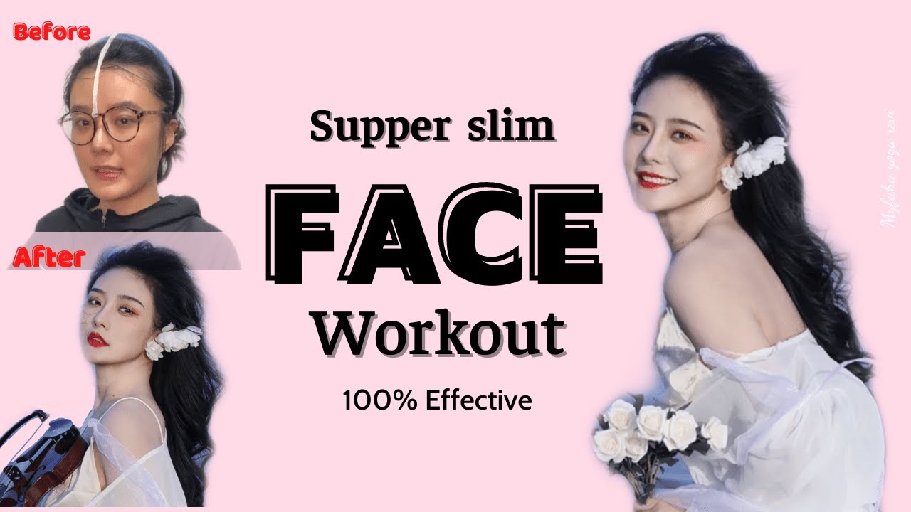 100% Effective Exercises to Slim Down Your Face Fast || HOW TO SLIM ...