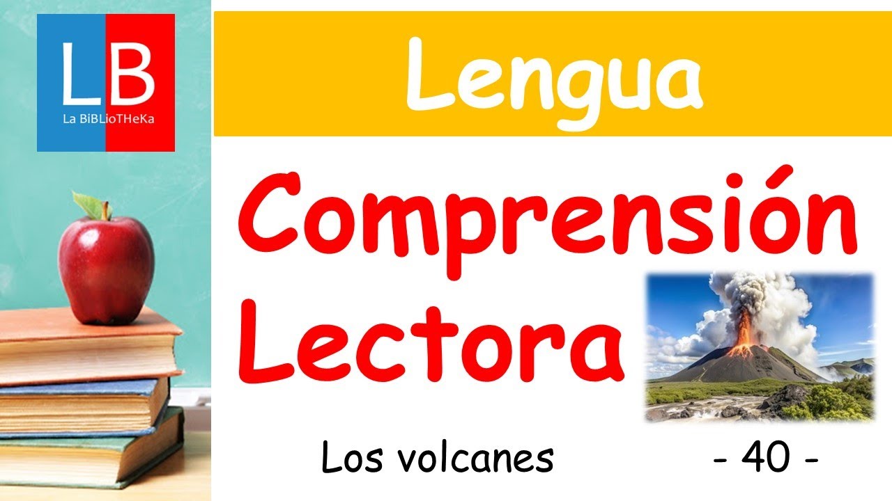 COMPRENSIÓN LECTORA para niños 40. Los volcanes 👩‍🏫 PRIMARIA - YouTube