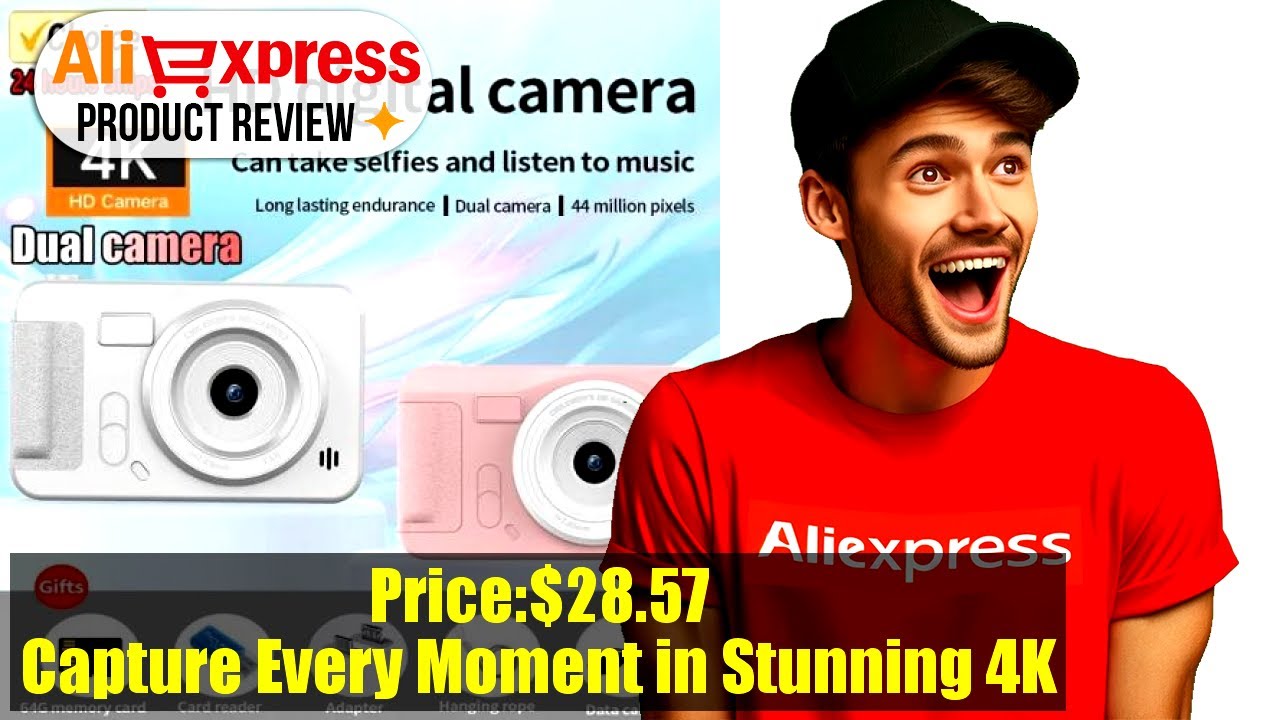 Unboxing the 4K Digital Camera 44 Megapixels - Is it Worth the Hype ...