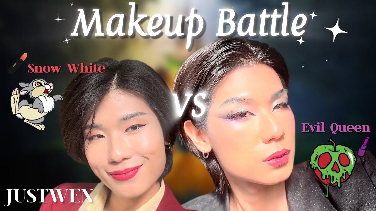 Disney Makeup Battle Snow White vs. Evil Queen: Which Side Are You On ...