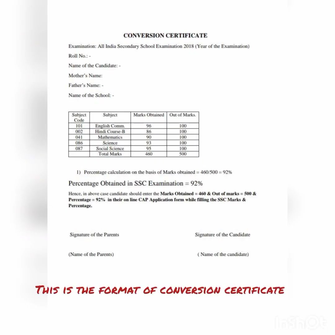 MHT CET Law 2023 Cap Round 2023 How To Make Conversion Certificate MHT CET Law 2023 Cap Round 2023 How To Make Conversion Certificate