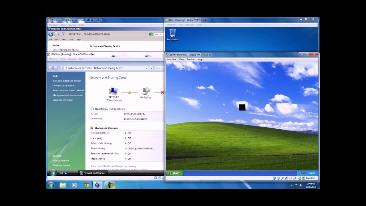 How to connect multiple VMs to a single network - YouTube