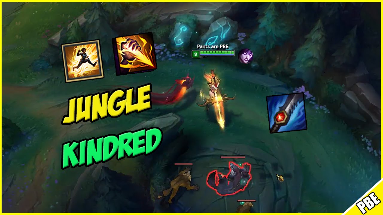 KINDRED JUNGLE CARRY - Shadowfire Kindred - PBE Live Commentary ...