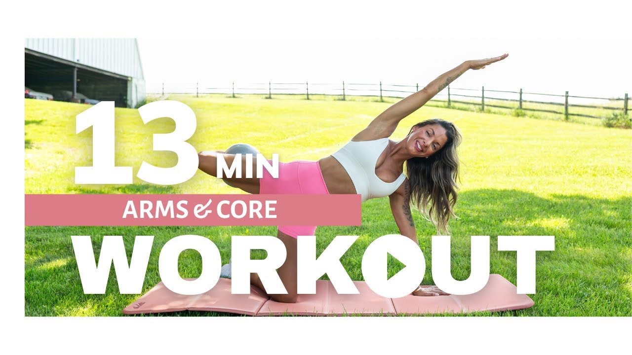 Ultimate Upper Body Burn: 13 Minute Light Weights & Core Stacker Workout| Carla Skeuse - YouTube