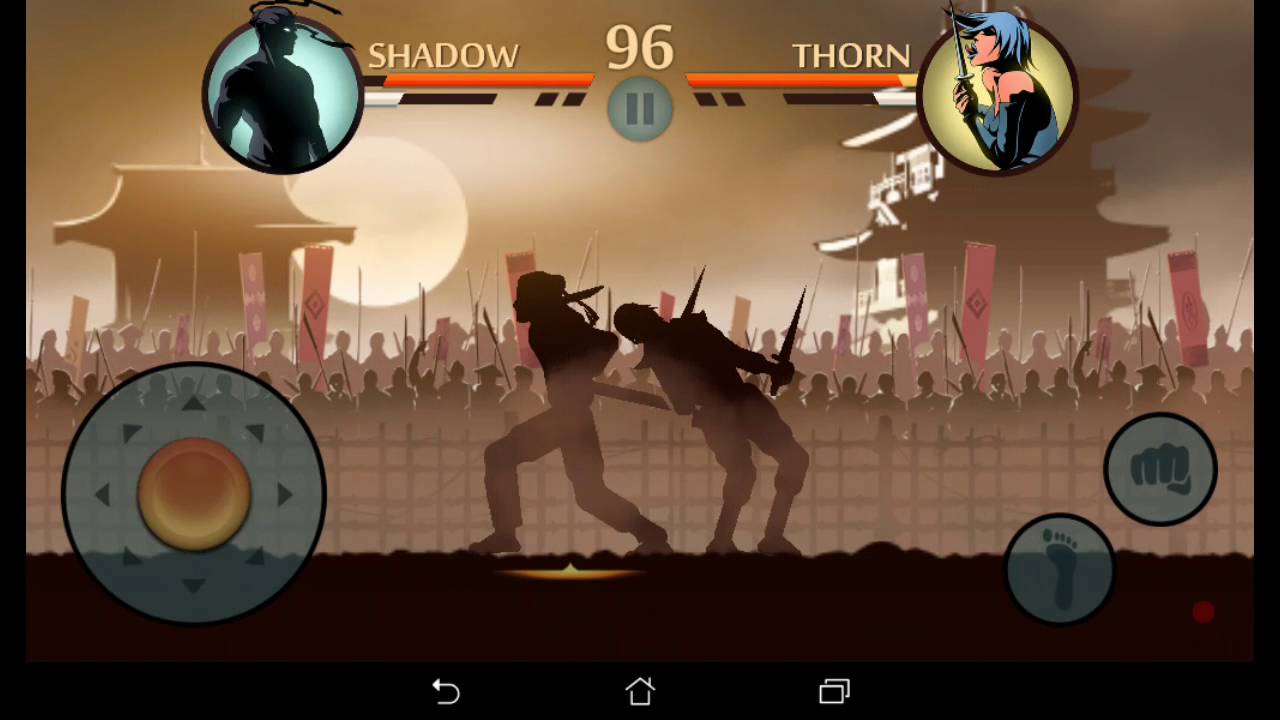 Shadow fight #1 game hu cau the nay - YouTube