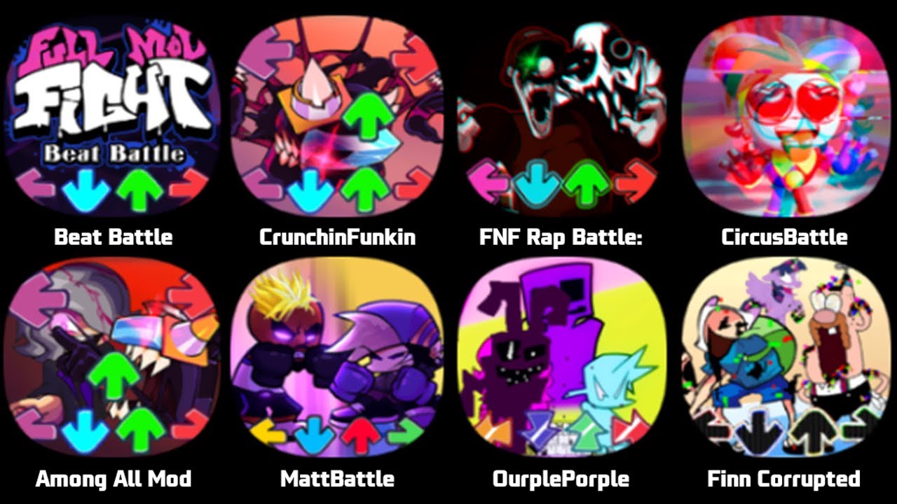 FNF Fast Food Battle, FNF Kapi, FNF Sprunki, FNF Mr Krabs, FNF X49, FNF ...