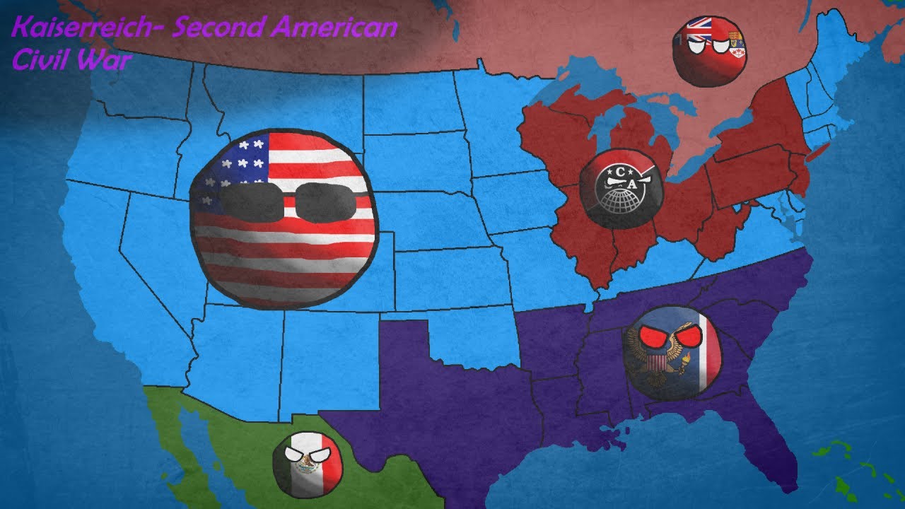 Kaiserreich: Second American Civil War (USA) - YouTube