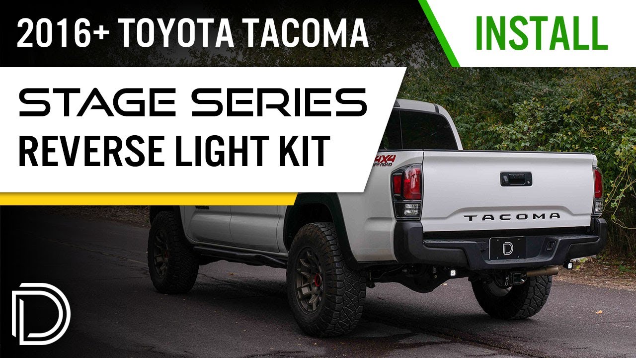 How to Install Stage Series Reverse Light Kit for 2016-2023 Toyota ...