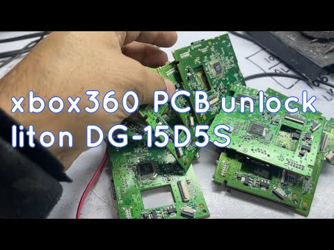 Xbox 360 slim windbond DG-16d4S unlock Drill Method. - YouTube