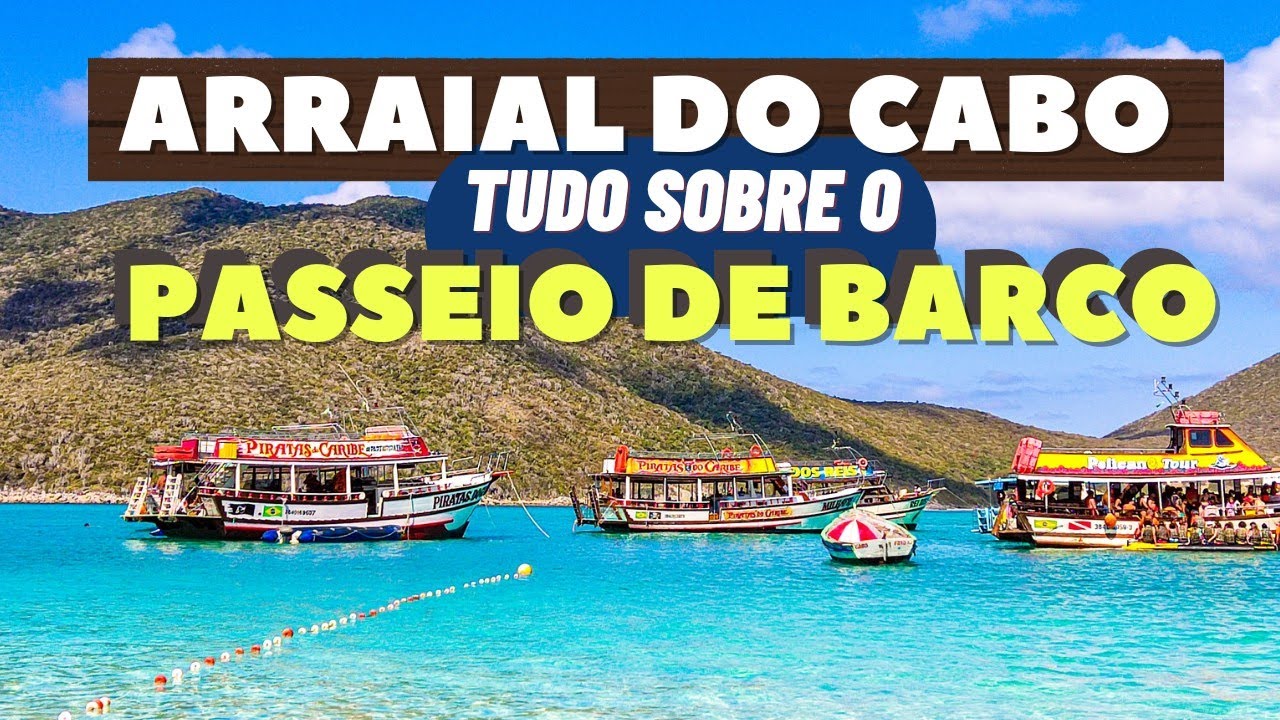 ARRAIAL DO CABO RJ: O passeio de barco mais desejado da Região dos ...