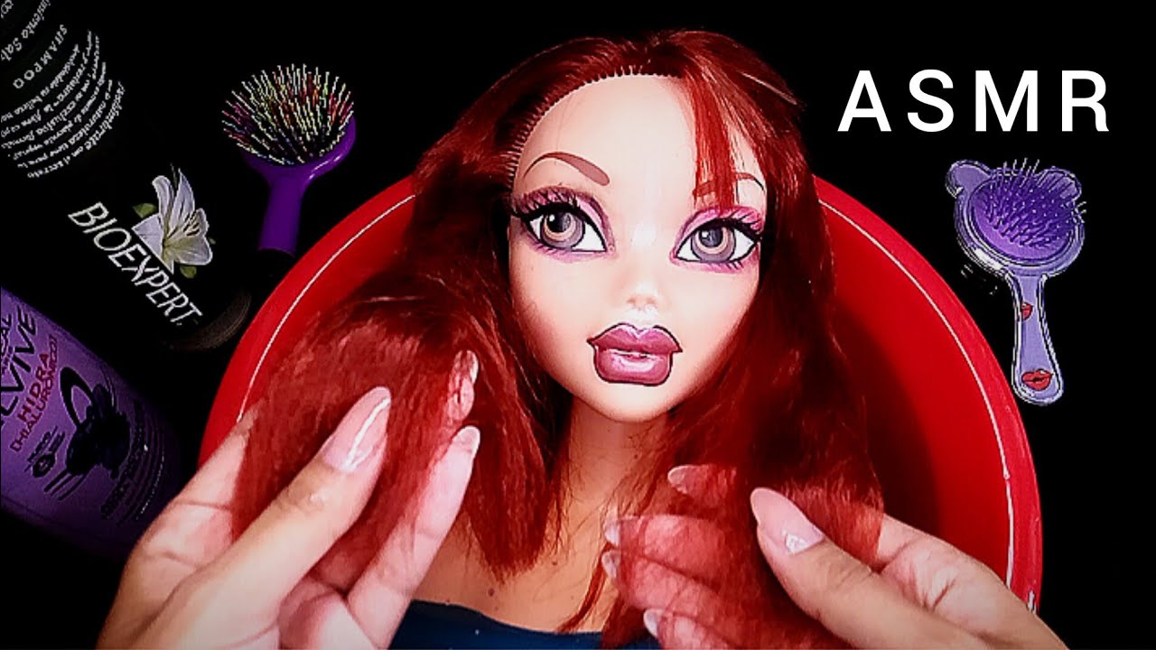 ASMR con Yeri MUA/Lavando el Cabello 🛀 ¡MUY Relajante! - YouTube