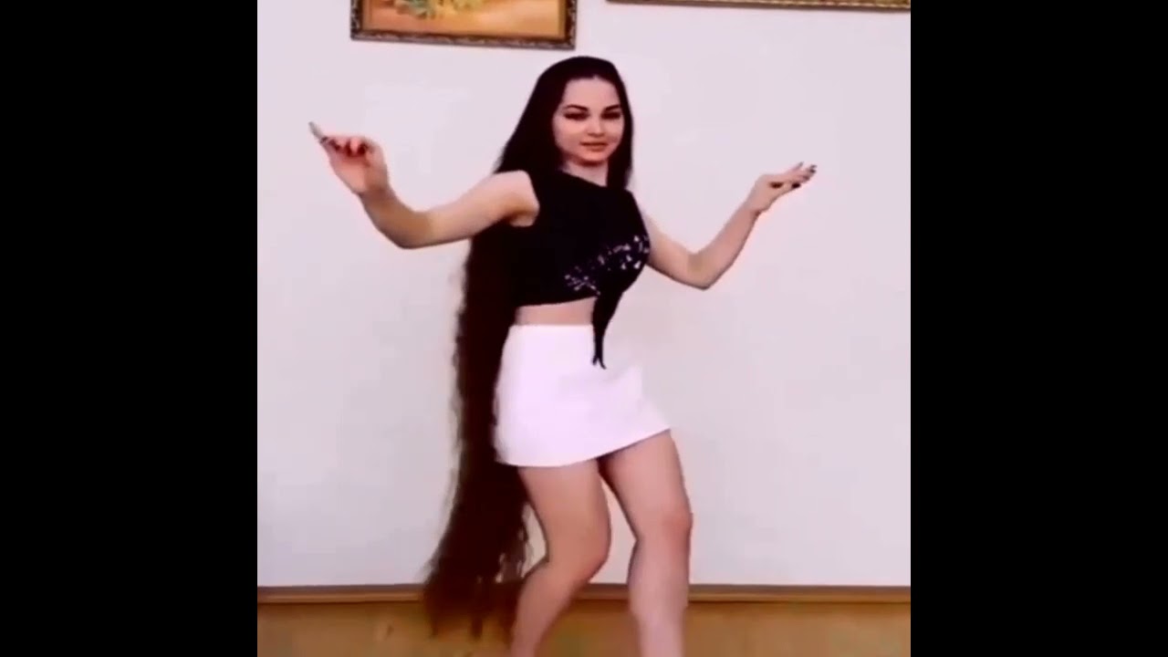 Qara Zurna, Mohtesem Reqs, Uzun Sacli Gozel Qiz - Красивая Танец , Гара ...