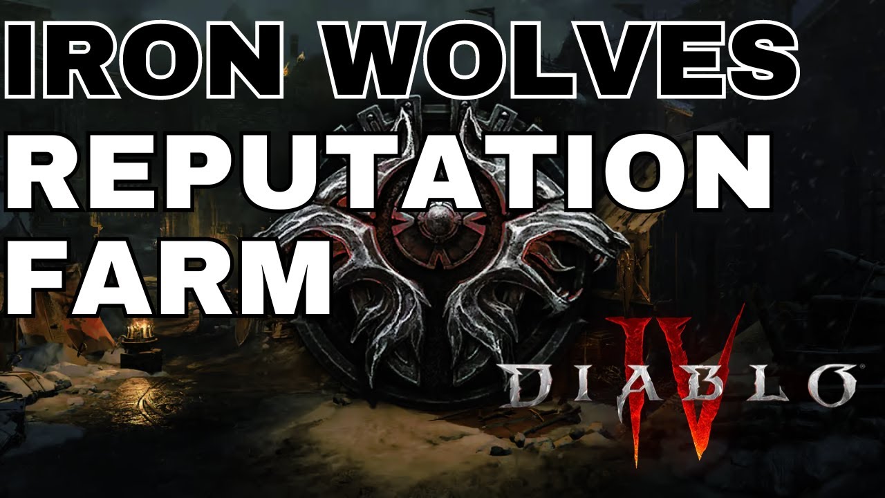 This Is The Best Iron Wolves Farming Method!! - Diablo 4 - YouTube