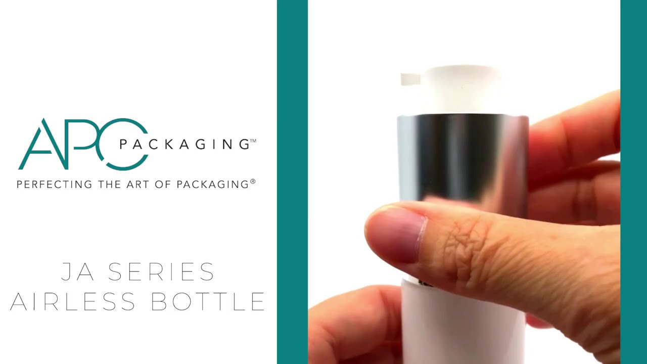 Airless Bottle With Twist Pop-Up Dispenser Mini Demo from APC Packaging ...