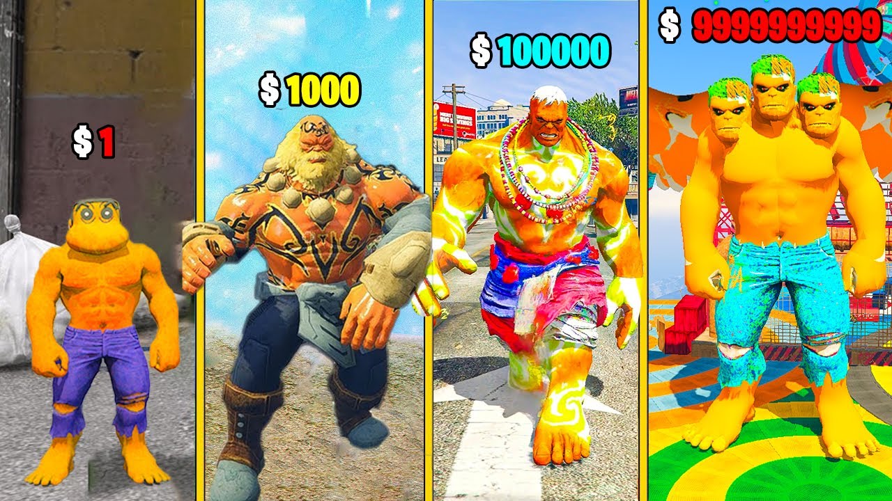 From $1 ORANGE HULK YEARS SUIT into $9,999,999,999 ORANGE HULK YEARS ...