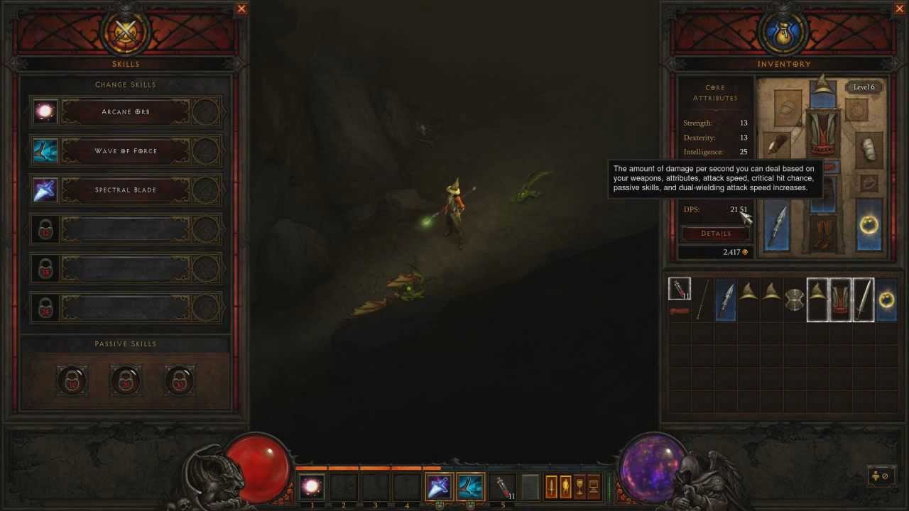 Diablo 3 - Male Wizard with Lore & Full exploration Part 3 - YouTube