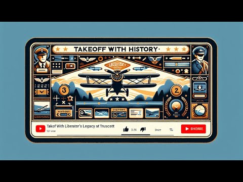 Takeoff with History: Model B-24 Liberator's Legacy at Truscott - YouTube