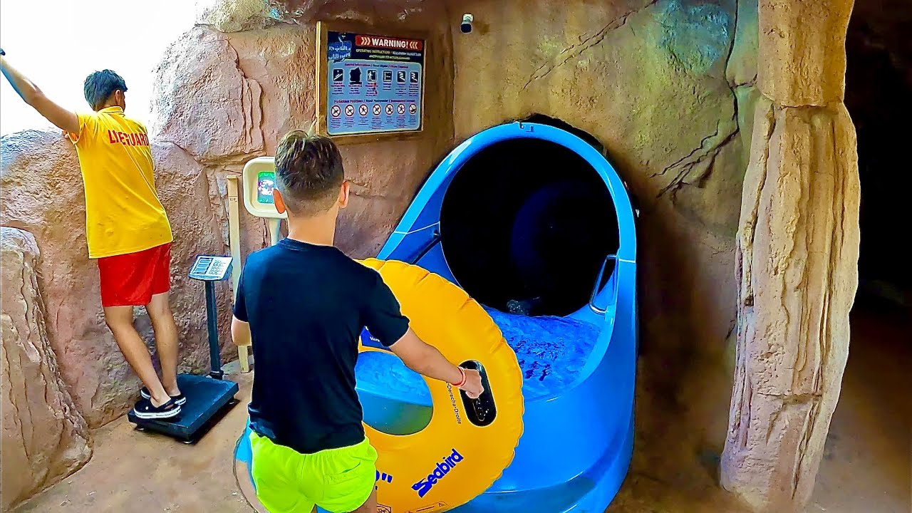 Orka World Waterpark - Anaconda Water Slide - YouTube