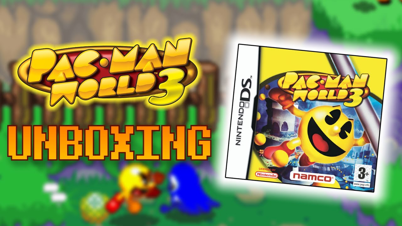 PAC-MAN WORLD 3 NINTENDO DS UNBOXING IN 2022?! - YouTube